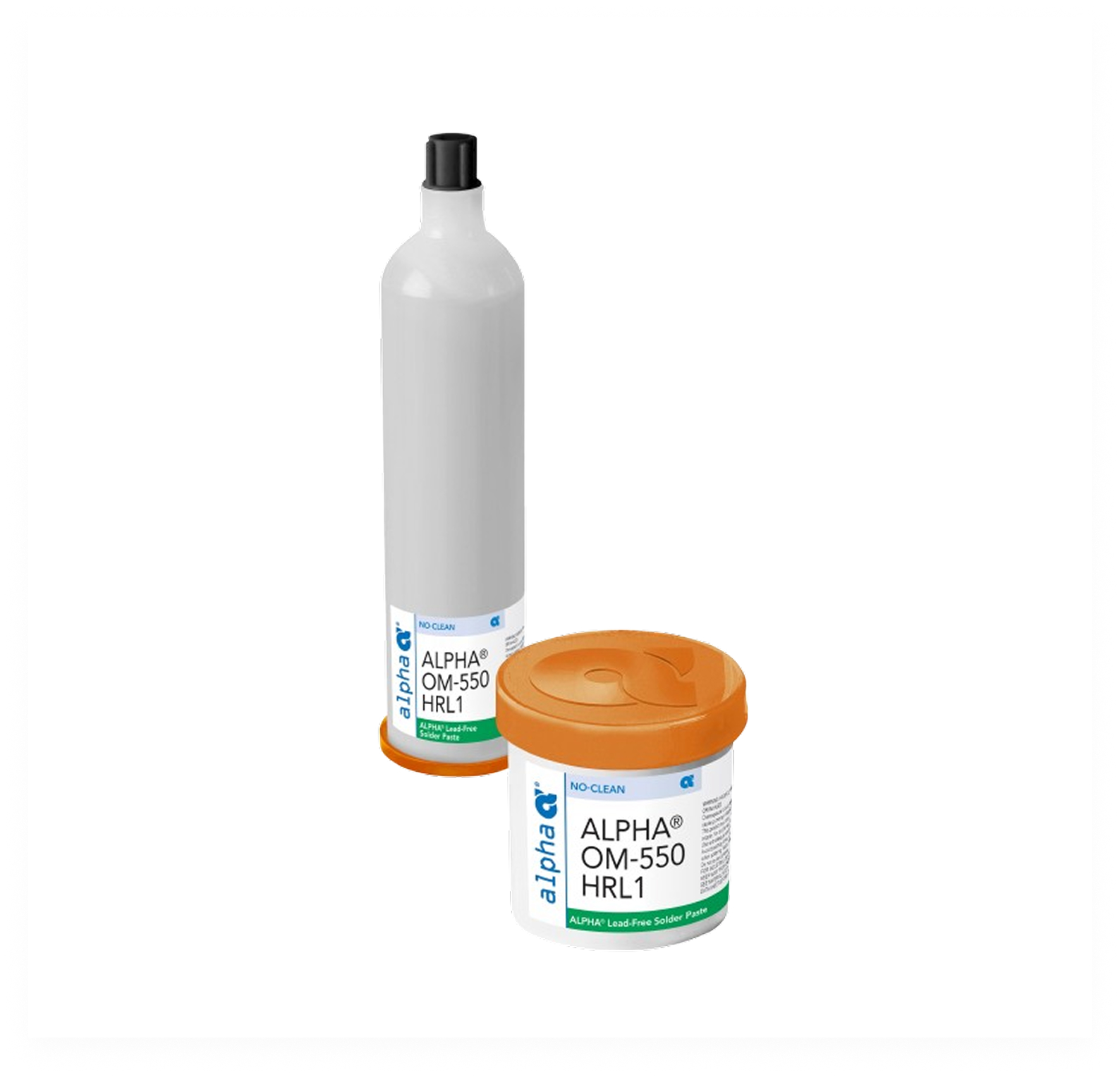 ALPHA OM-550 – Pâte à braser basse température HRL1
